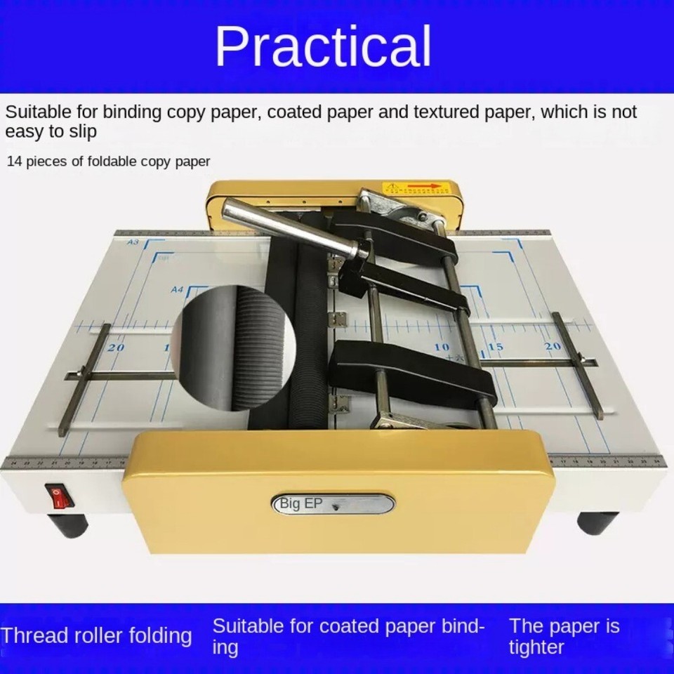 Electric Stapler Folding Machine A3 Electric Creasing Machine Card ...