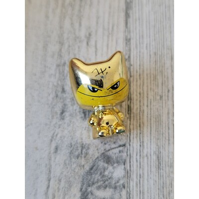 GoGo's mini gold cat toy figure Ninja rare | eBay