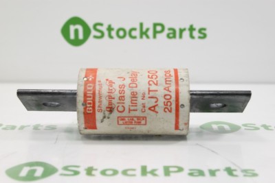 GOULD SHAWMUT AJT250 NSNB - CLASS J FUSE 250 AMPS 600V VOLTS (kV) | eBay