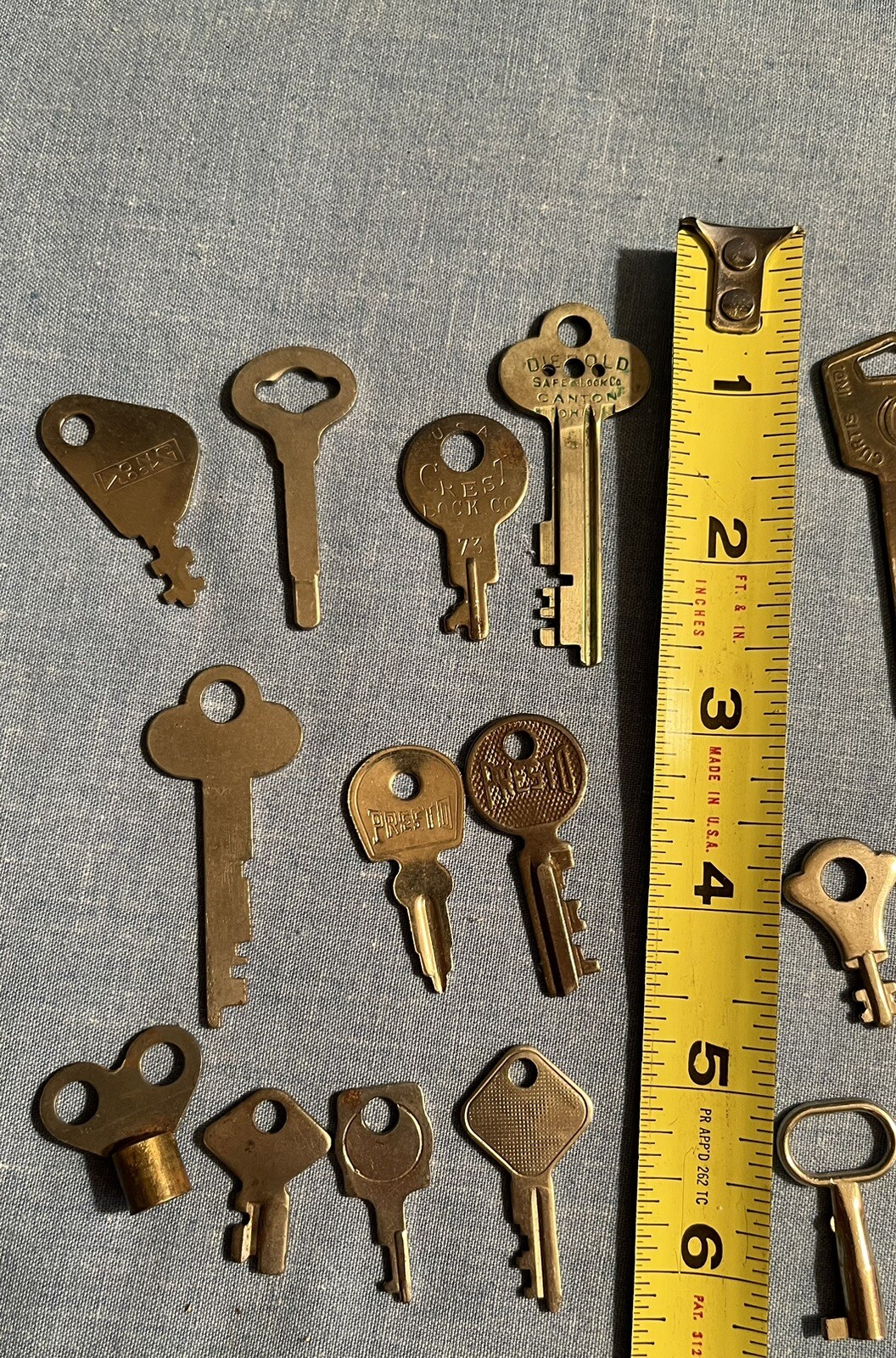 Vintage Mixed Lot 26 Keys Skeleton Lock Chest + | eBay