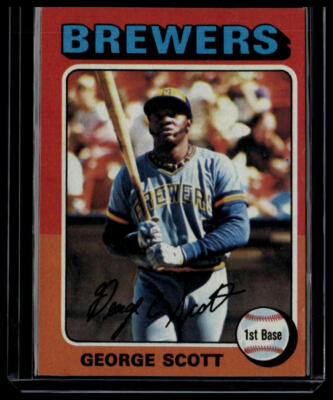 1975 Topps #360 George Scott | eBay