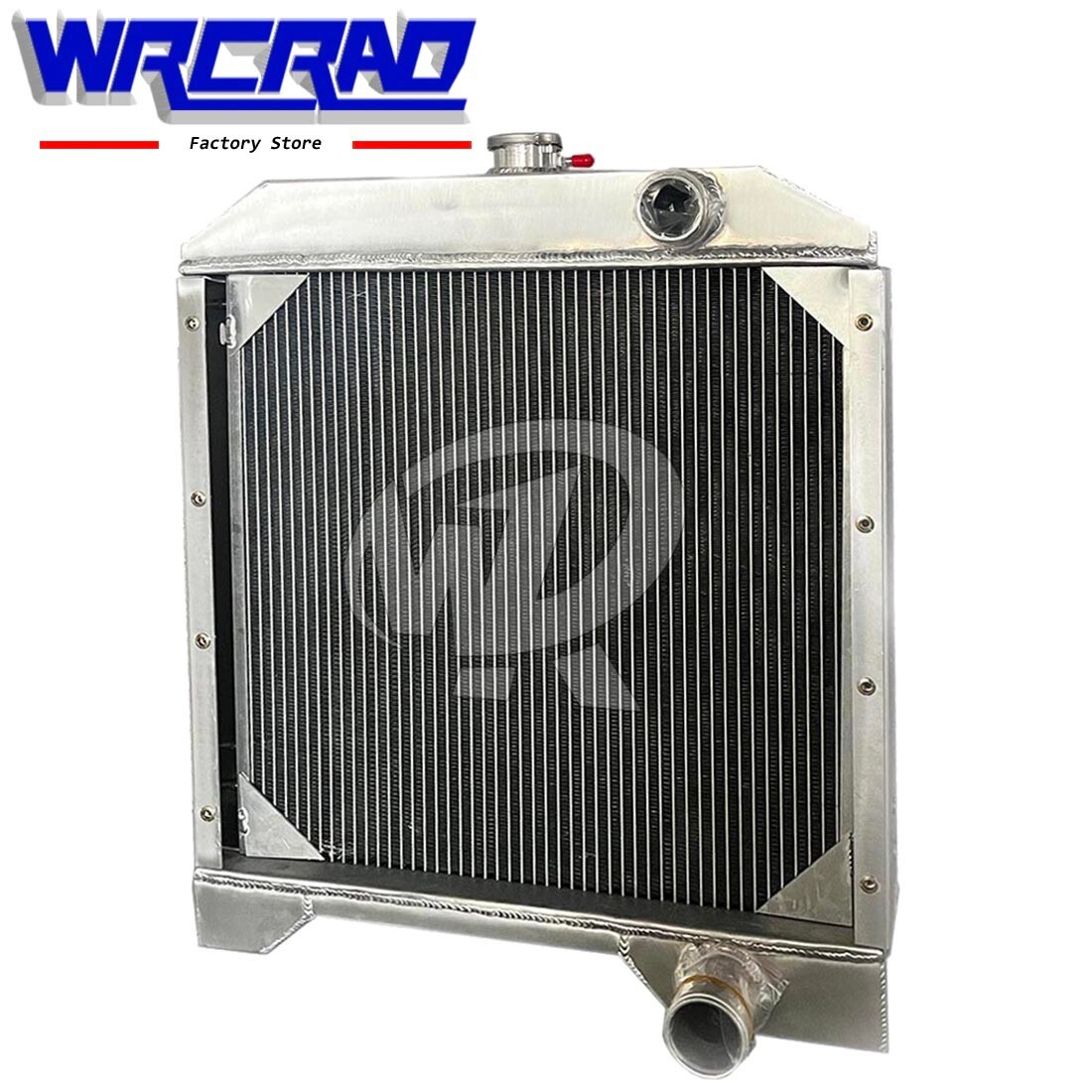 Tractor Radiator For Case 1840 1845C Diesel Motor Skid Steer Loaders OE ...