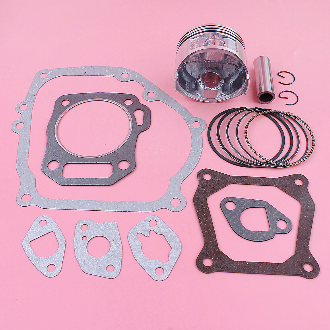 70mm Piston Ring Full Gasket Set For Honda GX220 170F Gasoline ...