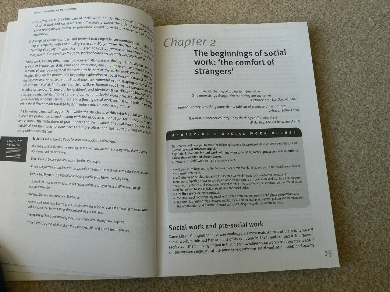 What is Social Work?: Context and Perspectives by Nigel Horner ...