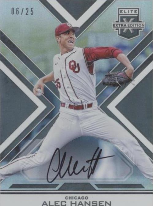 2016 Panini Elite Extra Edition - Alec Hansen #49 Charcoal Autographs ...
