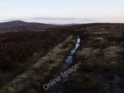 Photo 12x8 Track on Hill of Three Stones Keirn/NJ3623 Looking south ...
