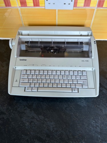 Brother AX-100 Electronic Typewriter | eBay UK