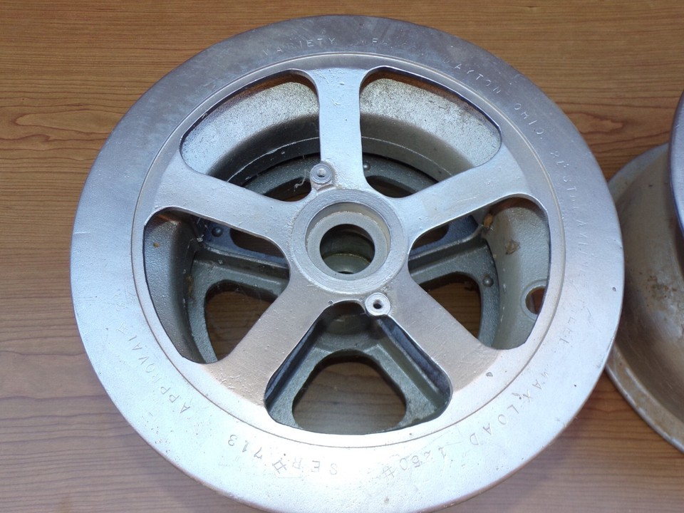 1940s Waco Aircraft Streamline Wheels Variety MFG Co, Dayton OH | eBay