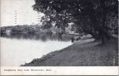 Postcard Lake Minnetonka Minnesota Deephaven Bay Posted 1907 from ...