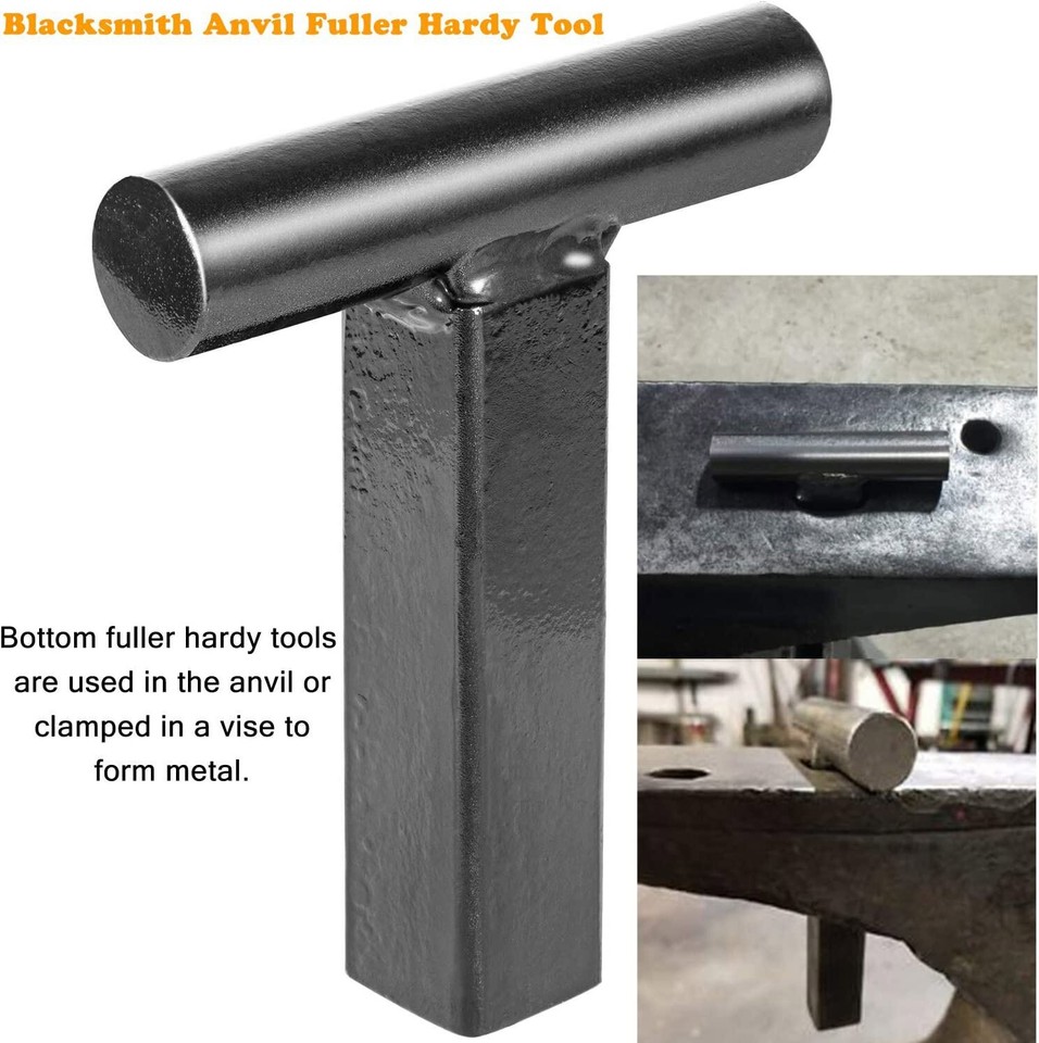 4Pcs Steel Blacksmith Anvil Hardy Tool Set Fits 1" Hardy Hole in a anvil or vise | eBay