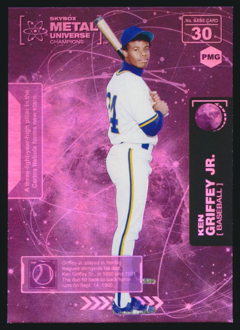 2021 Metal Universe Champions PMG Precious Metal Gems Pink #30 Ken ...