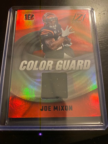 2022 Panini Zenith Football Joe Mixon Color Guard Patch Cincinnati ...