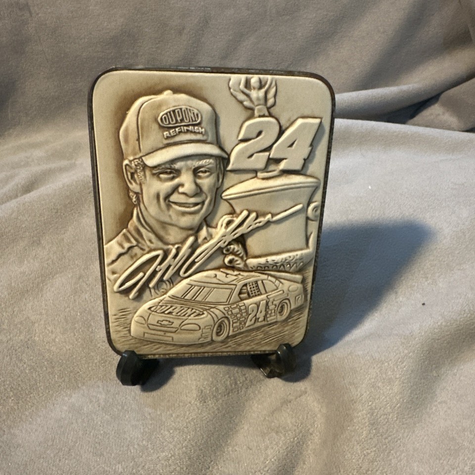 Avon 3-D Sport Sculpt Plaque Jeff Gordon | eBay