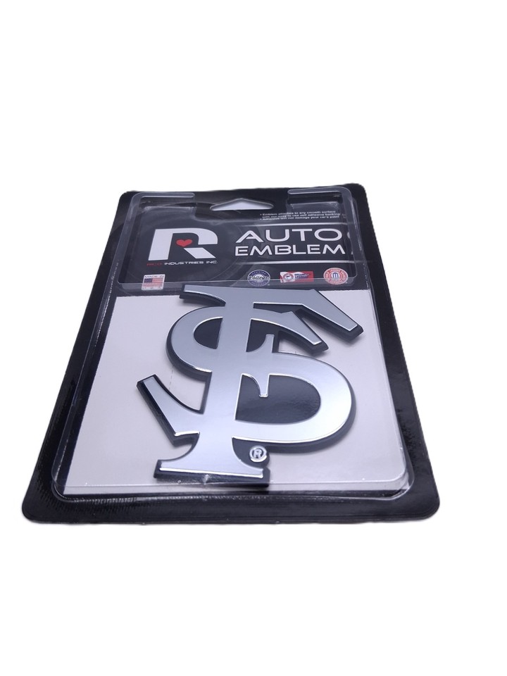 Licensed NCAA FSU FLORIDA STATE UNIVERSITY SEMINOLES 3D CAR EMBLEM ...