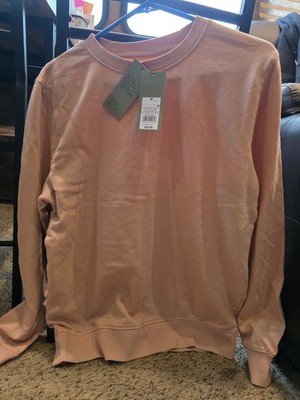 NWT Goodfellows Pink Women's Medium Sweatshirt Long Sleeve | eBay