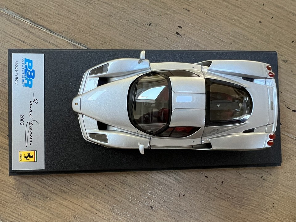 BBR 1/43 FERRARI Enzo 2002 grey color SPECIAL ROMU Japan deluxe calsito ...