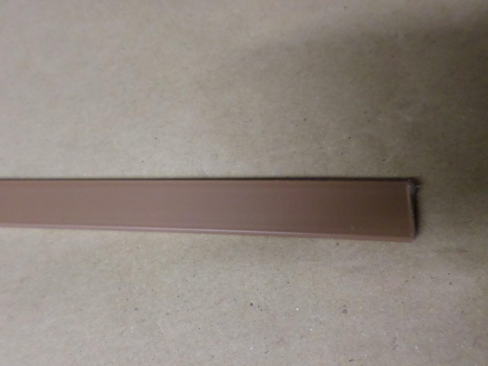 5 X 1050mm BROWN Intumescent Fire Door Strip Seal SELF ADHESIVE BACKING ...