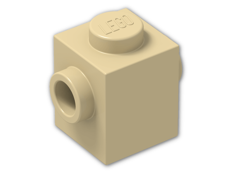 LEGO BRICK MODIFIED 1X1 W/ STUDS ON 2 SIDES (3 PCS) CHOOSE YOUR COLOR ...