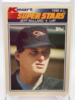 1990 Topps Kmart Super Stars Jeff Ballard Baseball Card #27 Mint FREE ...