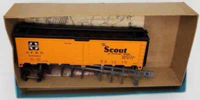 HO Athearn Kit #5021: ATSF The Scout, 40 ft Reefer Car , NEW | eBay
