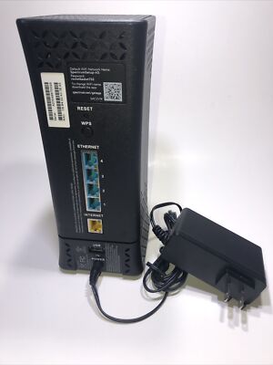 Spectrum RAC2V1k WiFi Router - Black With Power Cord. NeverUsed | eBay