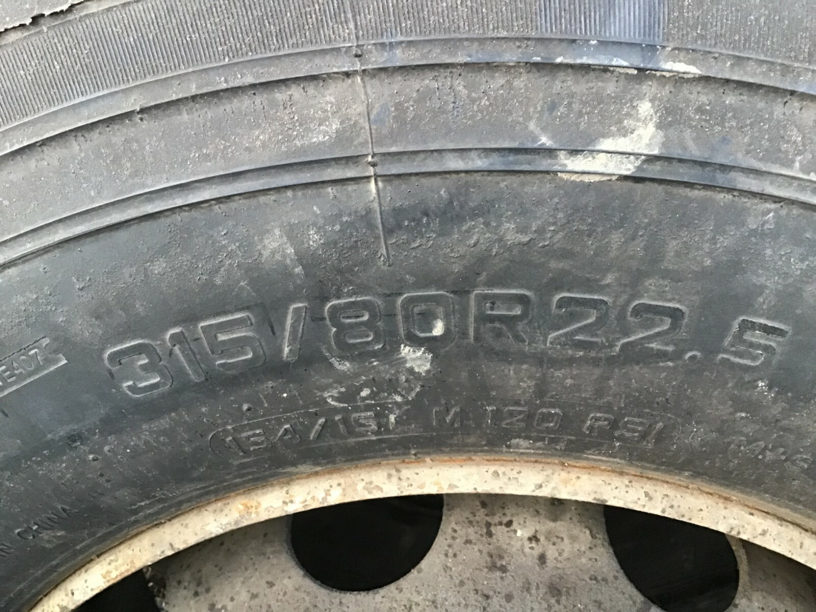 Triangle TR688 315/80 R 22.5 TYRE C/W 10 STUD WHEEL | eBay UK