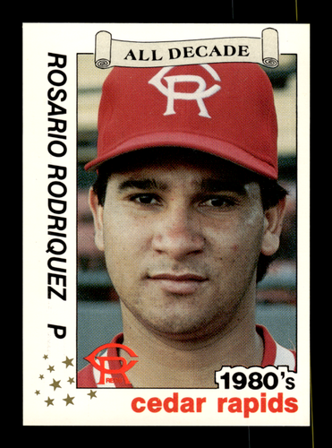 1990 Best Cedar Rapids Reds All Decade # 24 Rosario Rodriquez ...