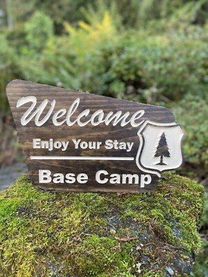 Custom National Forest Inspired Family Welcome Sign | eBay
