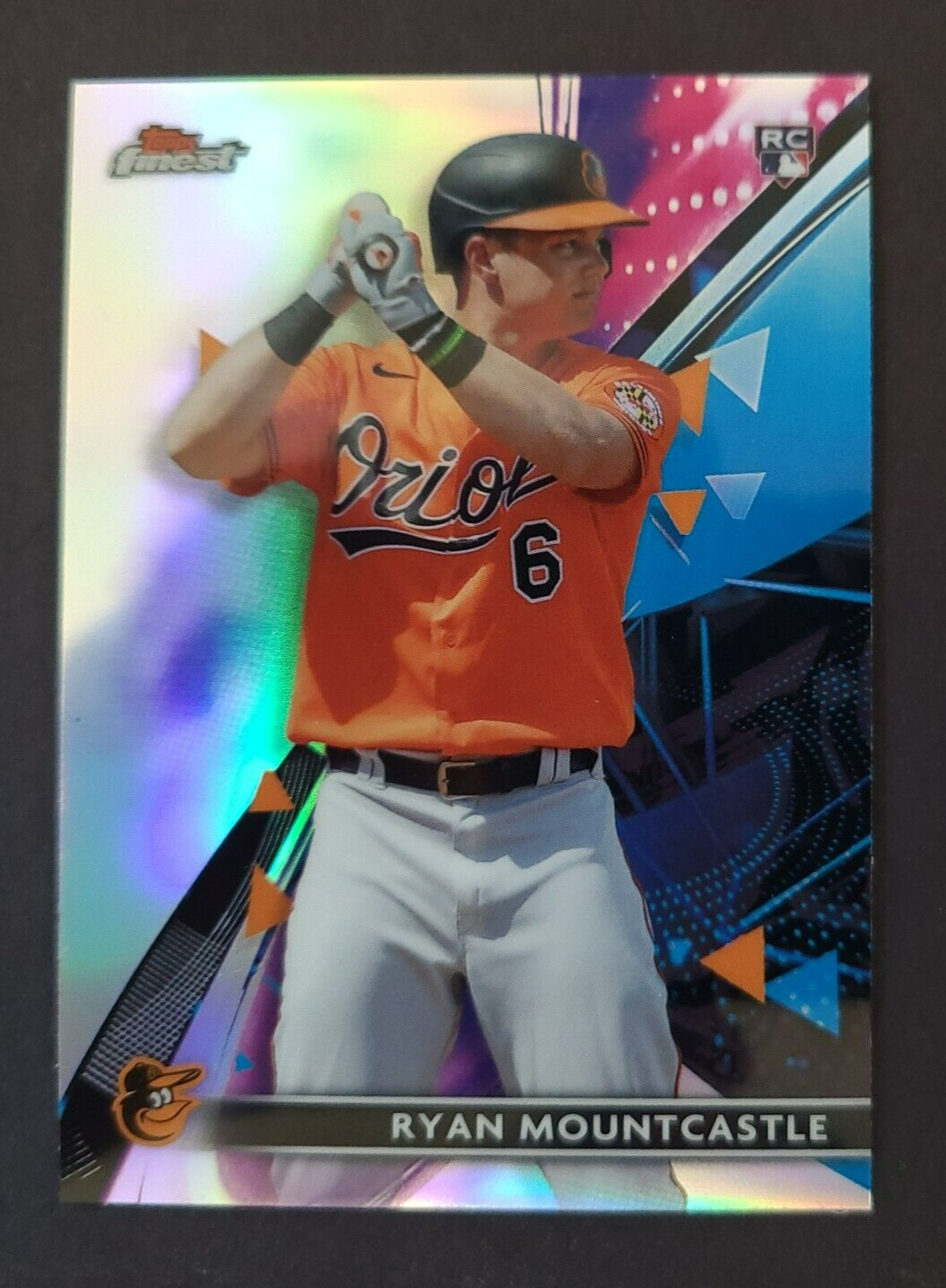 2021 Topps Finest Refractor Ryan Mountcastle Rookie Card RC #2 ...