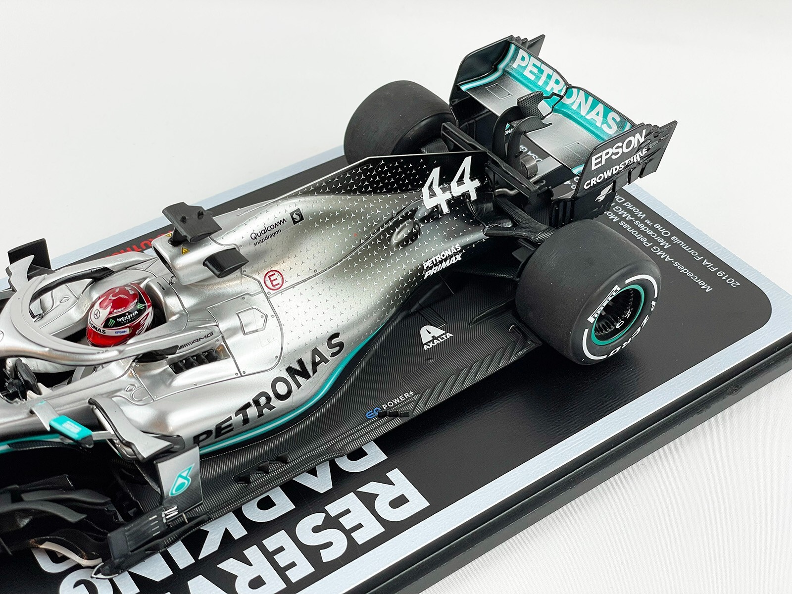Mercedes F1 W10 #44 Lewis Hamilton US GP 2nd 2019 6x World Champion 1: ...
