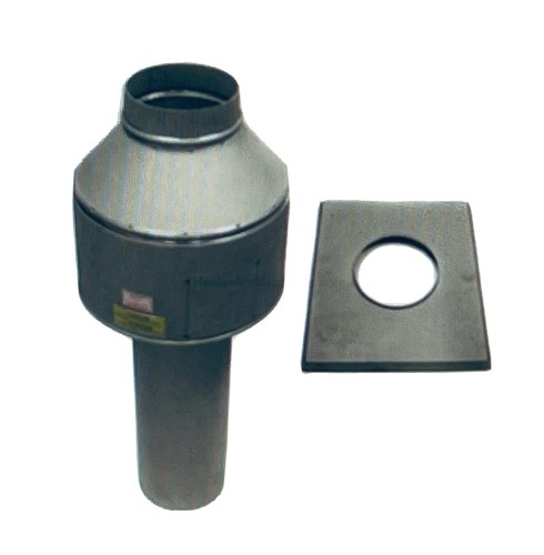 Raypak 280 Indoor/OutDoor Stack / Draft Diverter Indoor Flue Kit ...