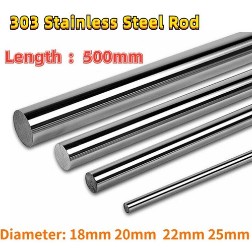 303 Stainless Steel Rod 18Mm 20Mm 22Mm 25Mm Linear Shaft Round Bar ...