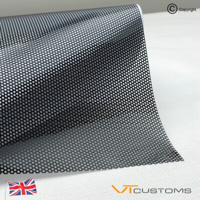 Perforated Mesh Film For Headlight Car Windows Tinting Like Fly-Eye ...