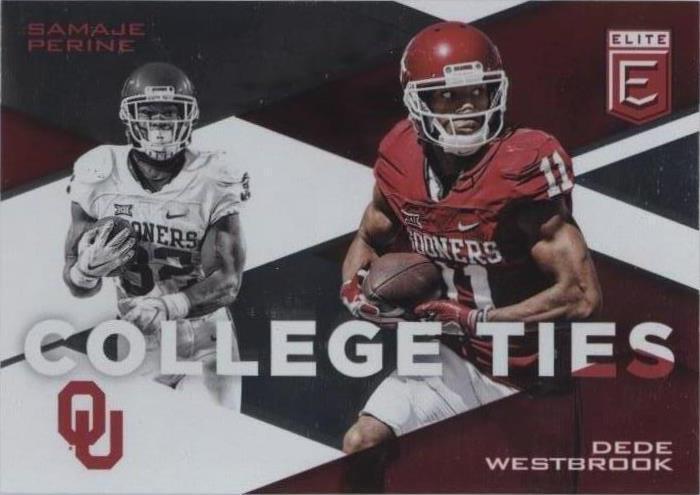 2017 Panini Elite Draft Picks - College Ties Dede Westbrook, Samaje ...
