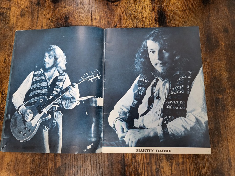 Jethro Tull book SONGS FROM BENEFIT album sheet music bio pics 1970 ...
