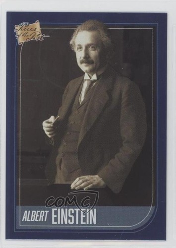 2021 Super Products Pieces of the Past Blue Albert Einstein #63 0ad | eBay
