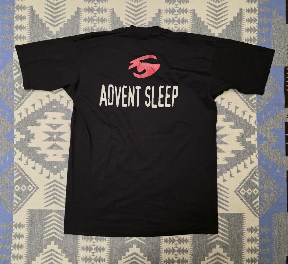 Vintage 90s Advent Sleep Band T-shirt XL Gothic Rock Obscure Harrisburg ...