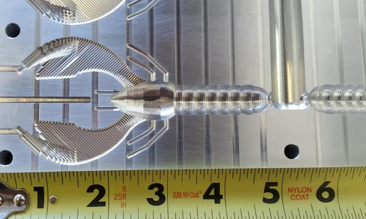 BTS 702 Craw & Claw Combo 4.75" Swim Speed Rage Soft Plastic CNC ...