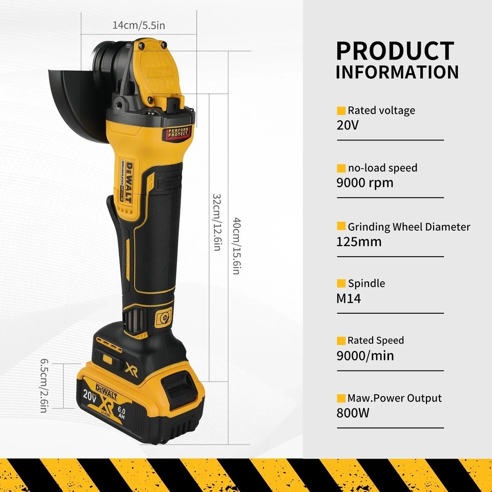 DEWALT DCG416 20V Max brushless cordless cutting machine.tool | eBay