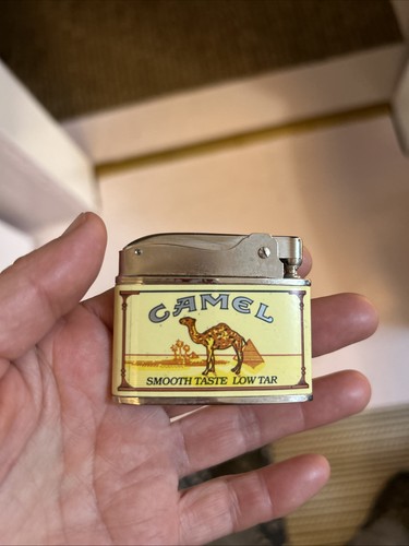 Vintage Camel Firebird Japan Sparks Low Tar Old Cigarette Lighter ...