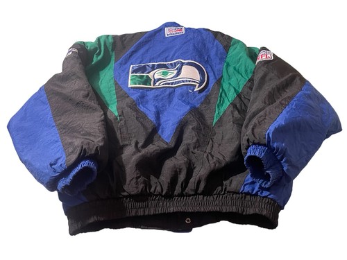 Vintage Reebok Pro Line Seattle Seahawks Jacket Large NFL | eBay