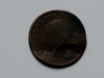 Ireland 5 PENCE George III Irish Bank Token Coin with Partial Legend ...