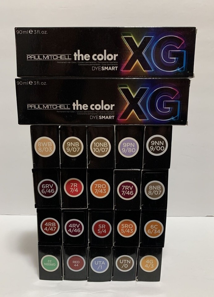 Paul Mitchell The Color XG DyeSmart Permanent Hair Color 3 FL OZ | eBay