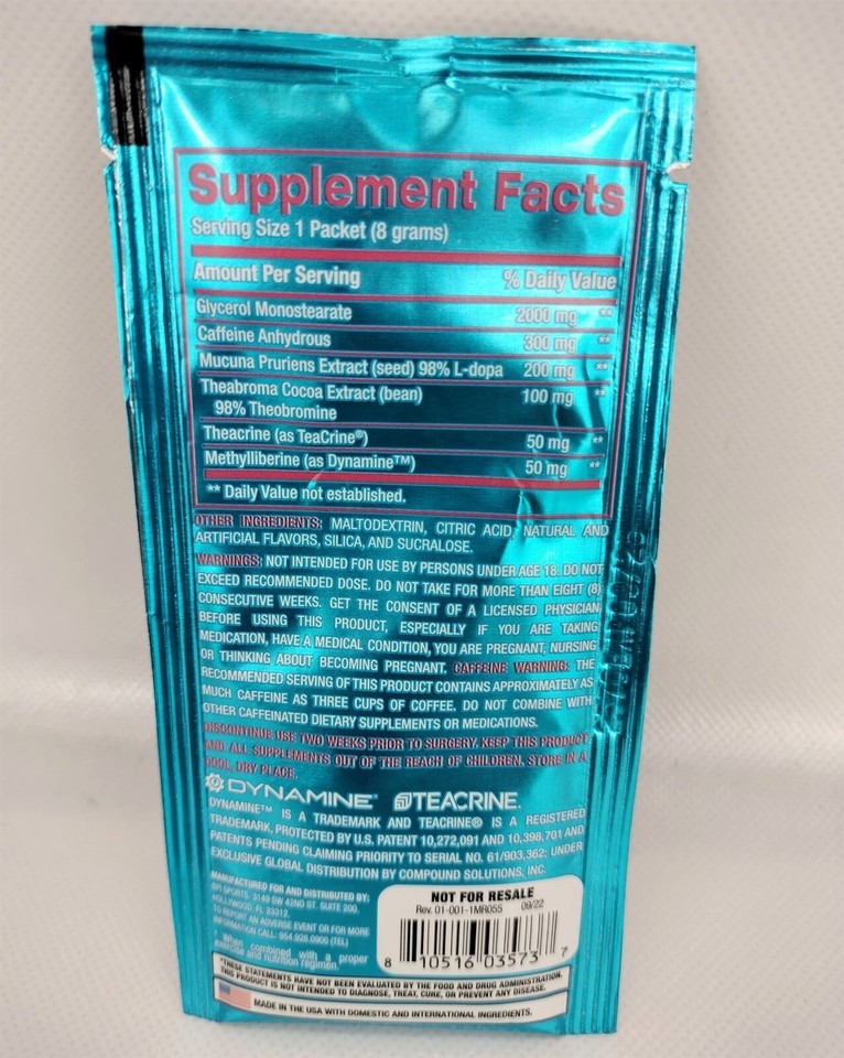 10x 1MR One More Rep Pre-Workout & Performance Supplement Berry Swole ...