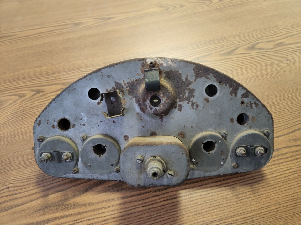 1956 Ford F100 Pickup Truck Instrument Cluster 90 MPH Speedometer Gauge ...