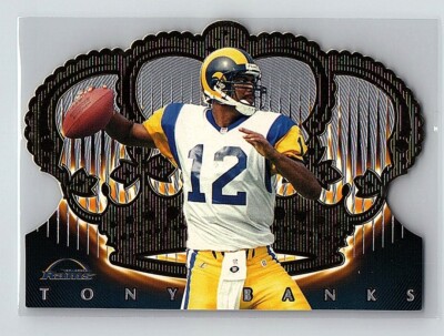 1998 Pacific Crown Royale Tony Banks St. Louis Rams #112 Gold foil | eBay