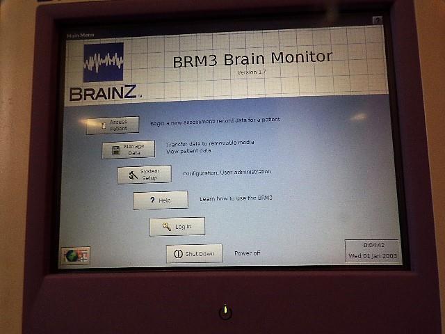 Natus BRM3 Brainz Brain Monitor Pediatric Infant NICU EEG w/ Brainz DAU ...