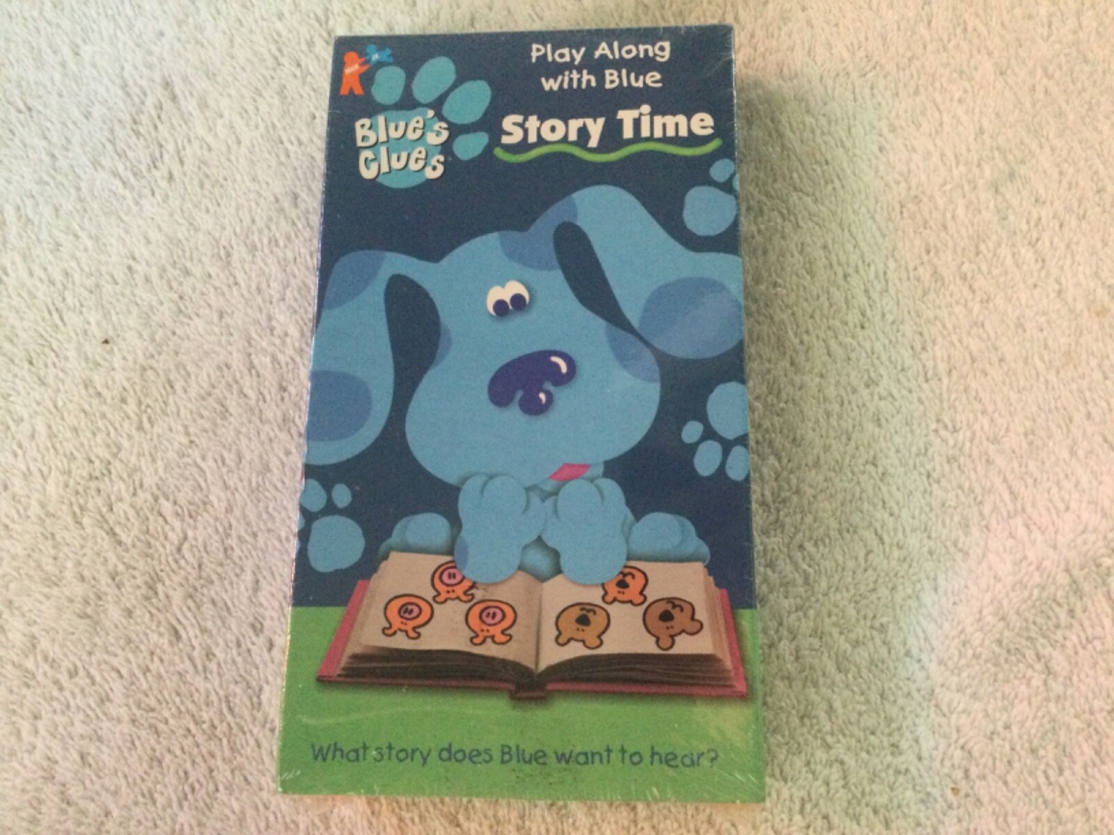 Blues Clues Story Time VHS 1998 Play Along | Grelly USA