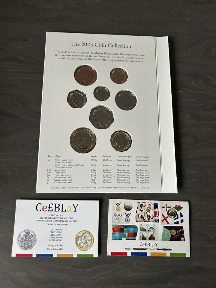 RARE NIFC 2025 KING CHARLES III UNC PUFFIN 20p COIN. MON | eBay UK