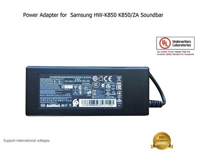 AC Adapter Power Supply for Samsung HW-K850 HW-K850/ZA Soundbar Sound ...